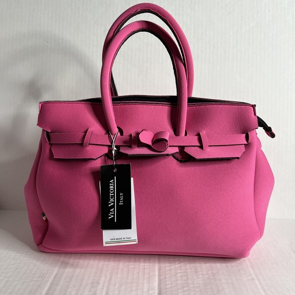 Satchel | Bags | Nwt Via Victoria Italy Icons Satchel | Poshmark